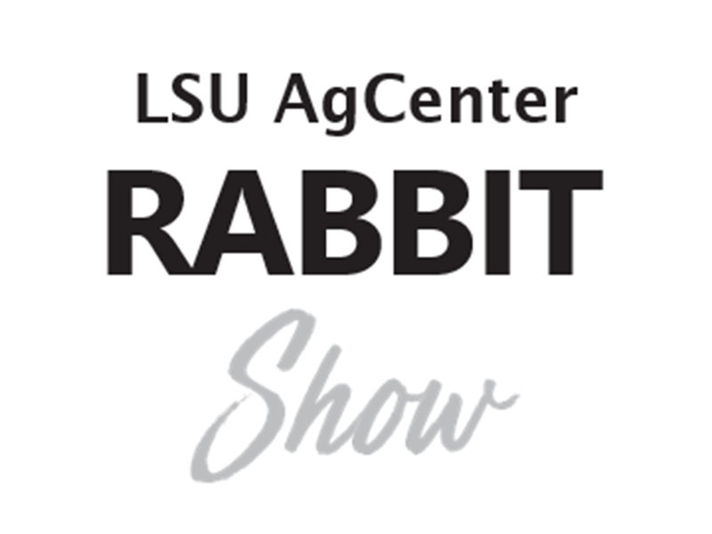 2025 LSU AgCenter State 4-H/FFA Rabbit Show - FairEntry.com